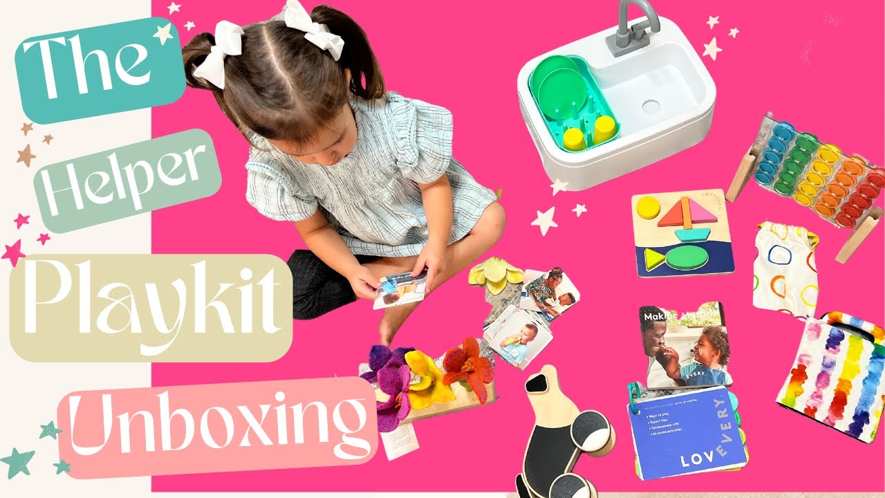 Unboxing the Lovevery Helper Play Kit and The Lovevery Pull Pup - YouTube