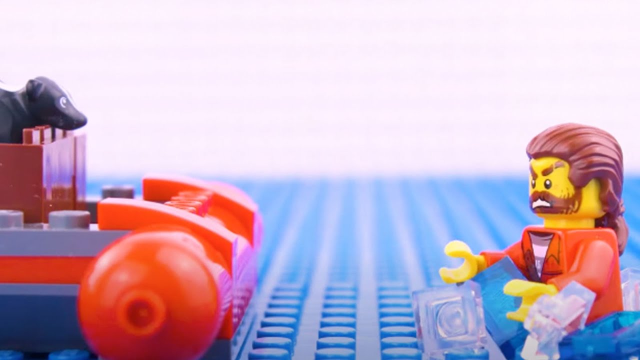 Man Vs Skunk Lego Stopmotion | Billy Bricks | Lego Stopmotion - YouTube