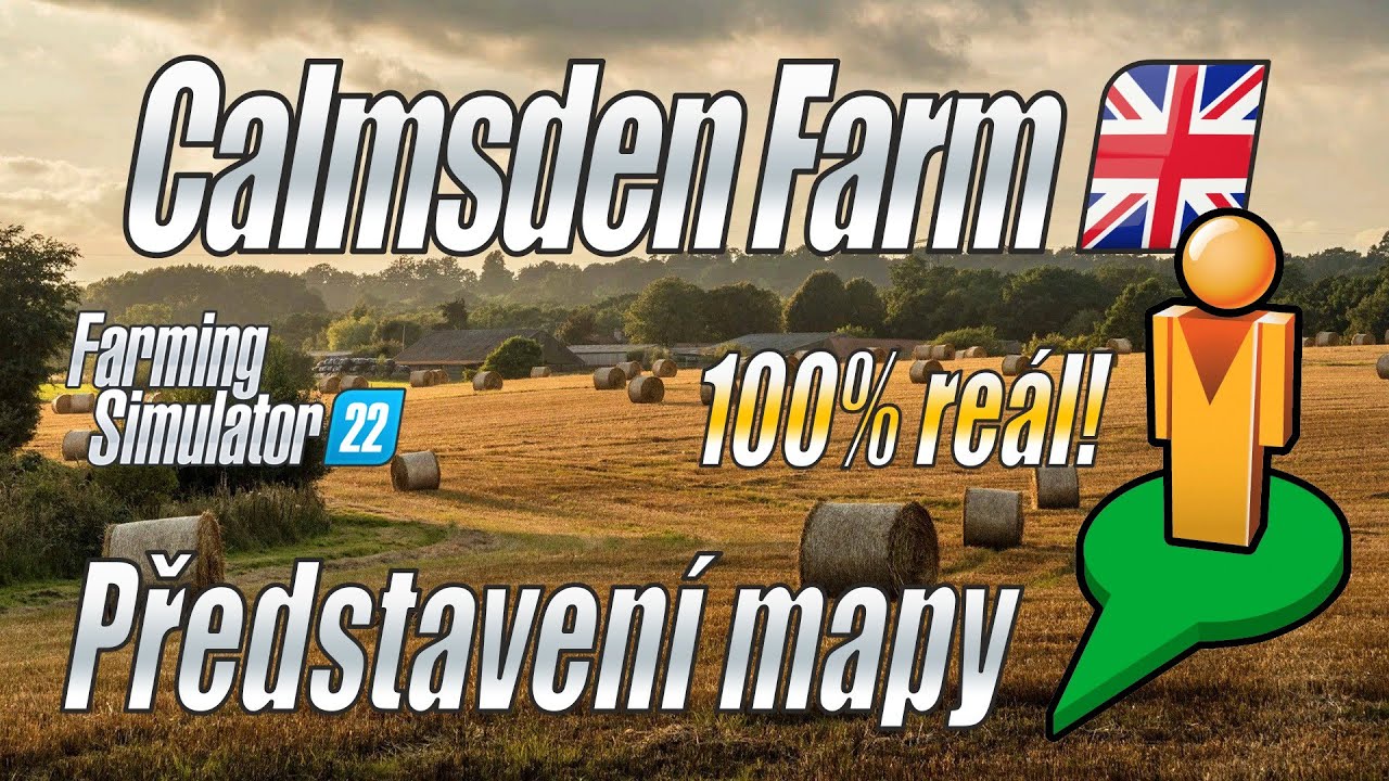 🔝 Calmsden Farm - Představení 100% reálné mapy + BONUS: srovnání v ...