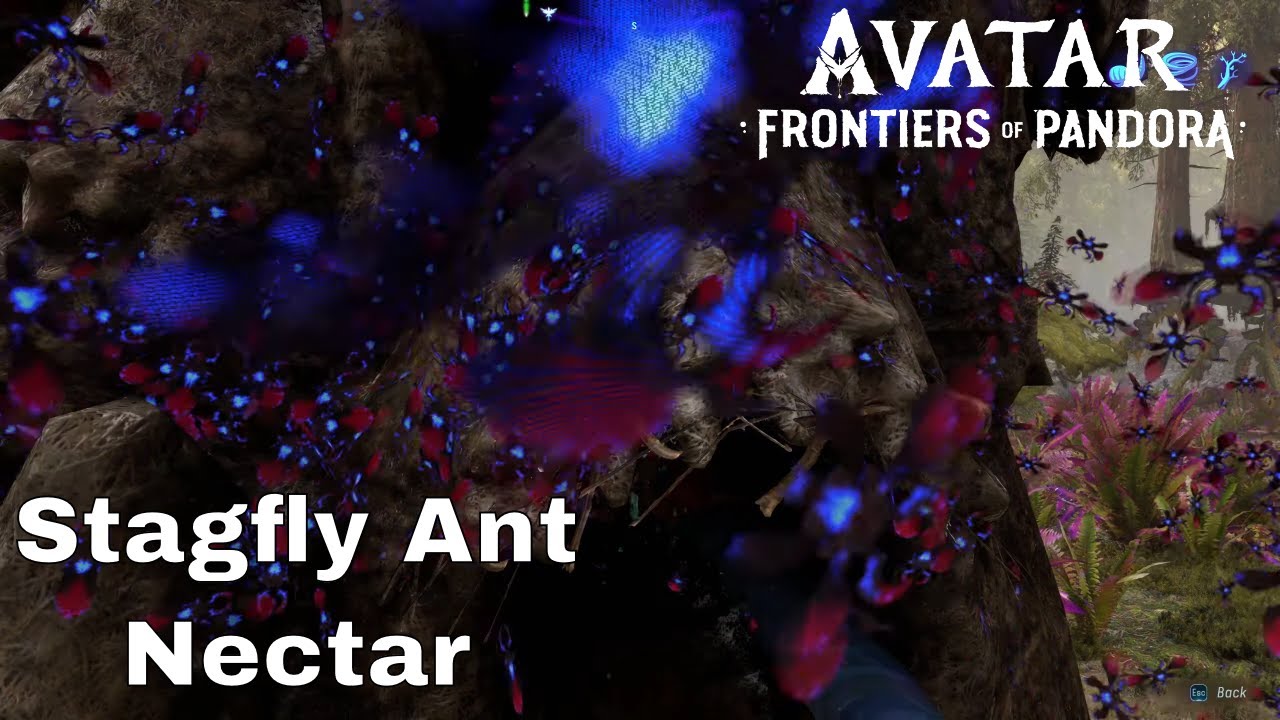 Avatar: Frontiers of Pandora | The Memorial | Stagfly Ant Nectar | Full ...
