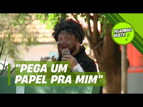 ELE SÓ TAVA ALIVIANDO! | Pegadinhas RedeTV!