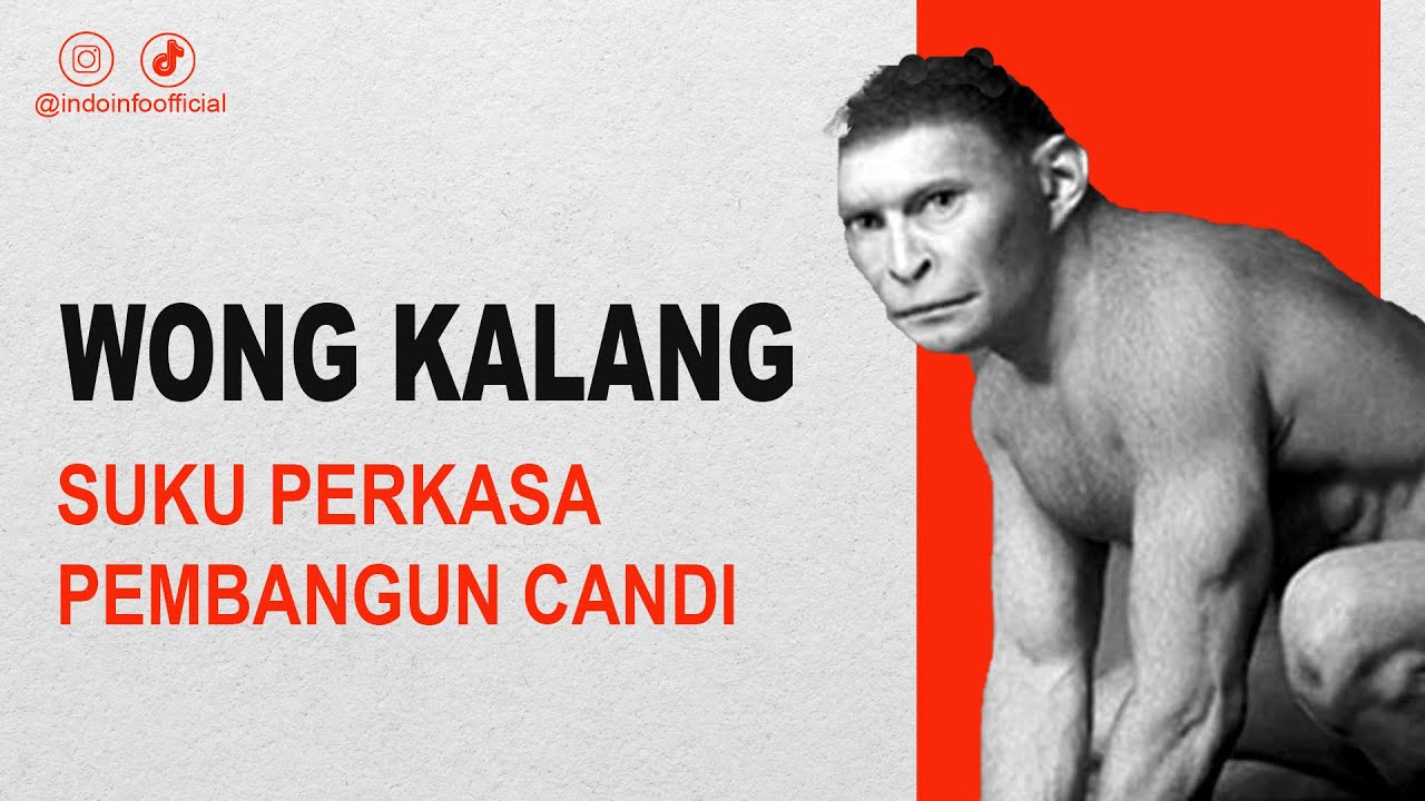Mitos Wong Kalang, Suku Terasing Jawa Yang Sakti dan Ahli Membuat Candi ...