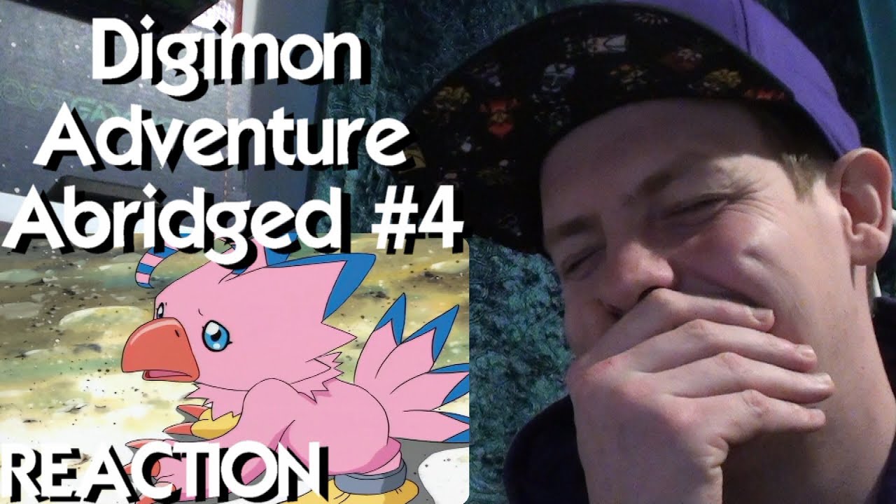 Digimon Adventure Abridged Ep4 - Setting Fire To The Sky REACTION - YouTube