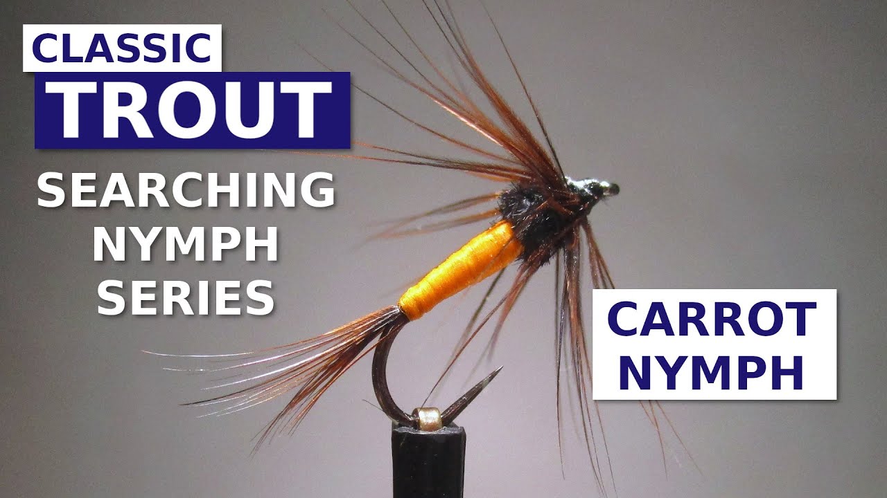 Fly Tying the Carrot Nymph - Classic Searching Nymph Pattern - YouTube