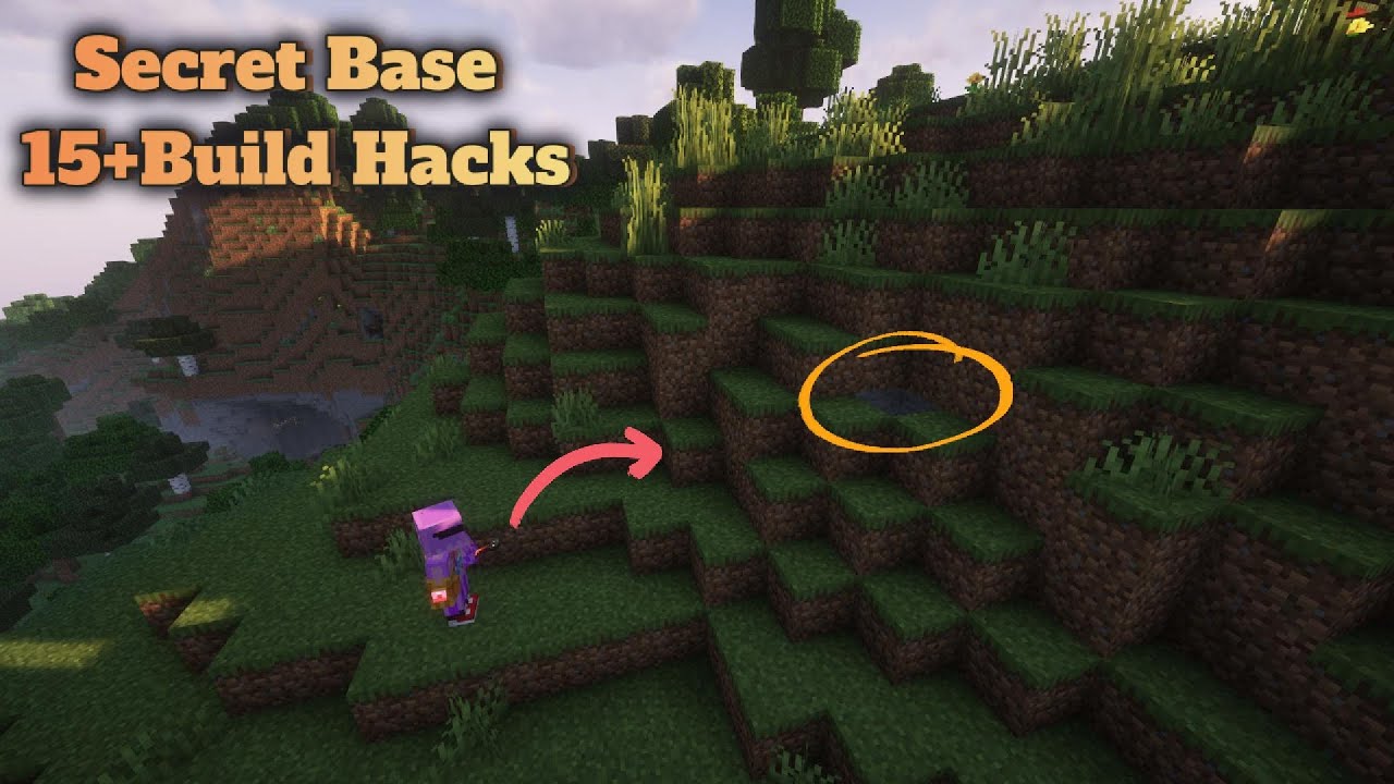 How To Make a Secret Base in Minecraft - YouTube