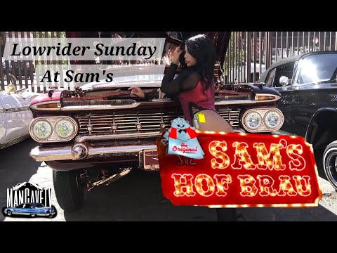 Smooth Sundays At Sam's Hofbrau DTLA - Lowrider Car Meet Downtown Los Angeles