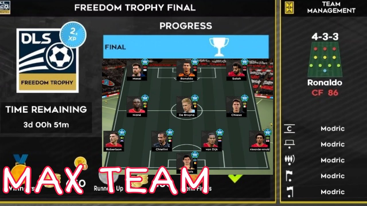 FREEDOM TROPHY ! PLAY WITH MAX RATING TEAM - YouTube