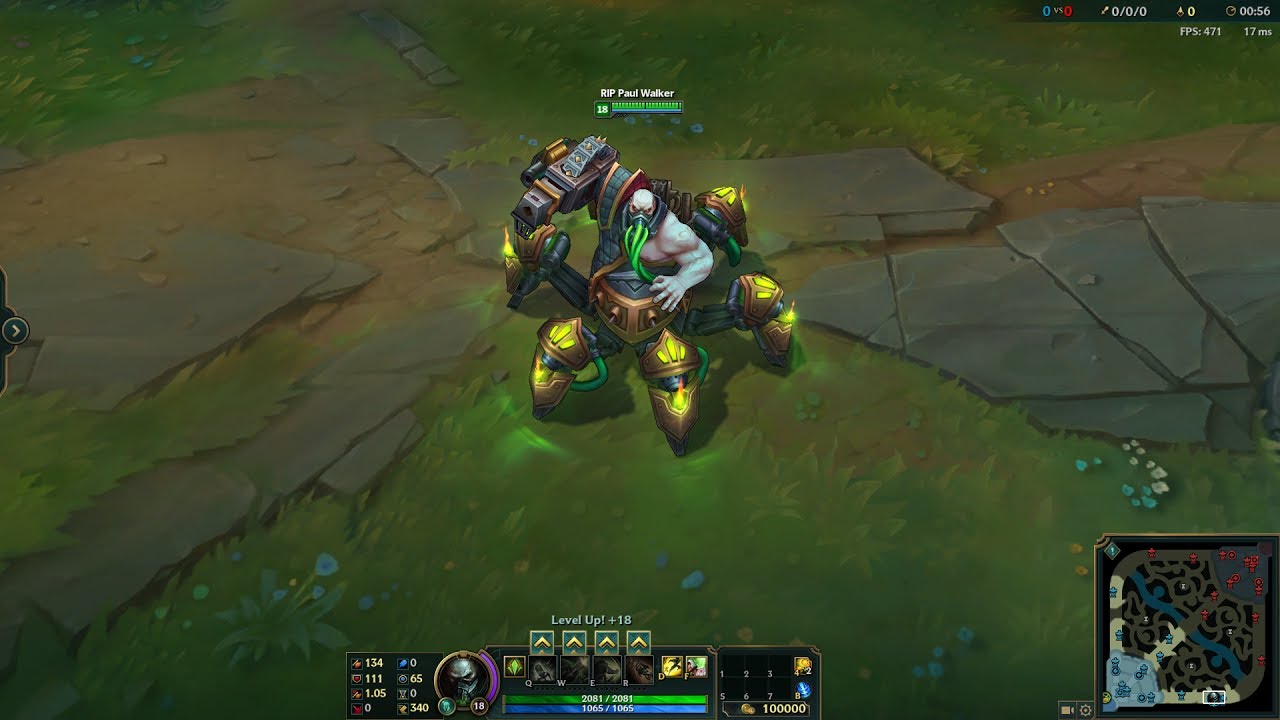 Urgot Rework - In Game Preview - PBE Server - League Of Legends - YouTube