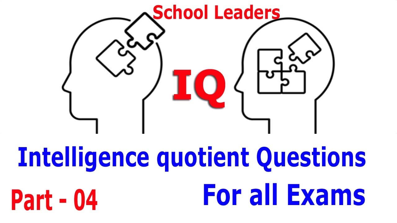 IQ : Intelligence quotient : Logical Reasoning Questions : Series ...