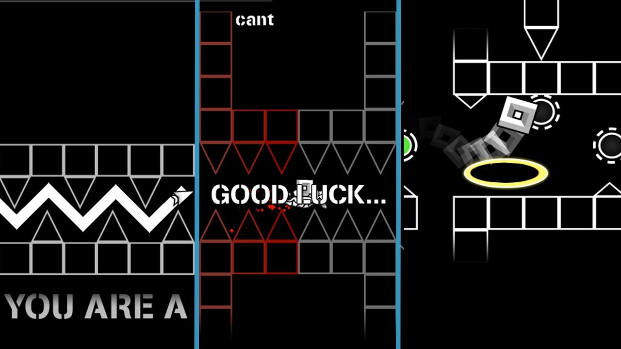 3 levels (from icedcave) in one video | Diamond Blade, Crystal Edge ...