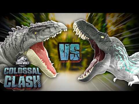Jurassic World Rebirth: Colossal Clash | Giganotosaurus vs. Tyrannosaurus-Rex | Ad
