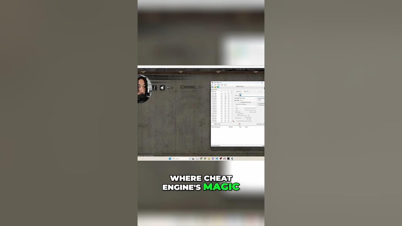 How to use Cheat Engine (ethically hack your video games) #cheatengine #hack #gaming # ...