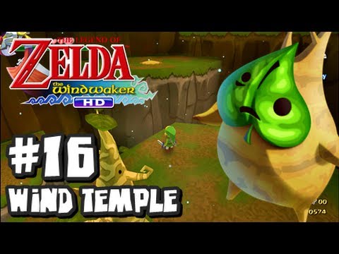 The Legend of Zelda Wind Waker HD Wii U - (1440p) Part 16 - Wind Temple (2/3)