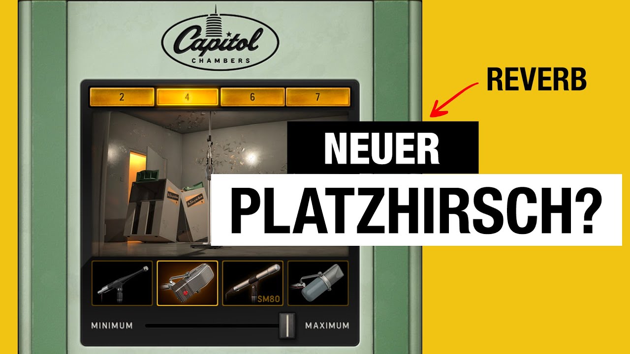 UAD Capitol Chambers Test - YouTube