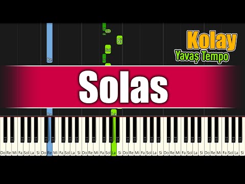 Jamie Duffy - Solas - Kolay Piyano | Yavaş Tempo