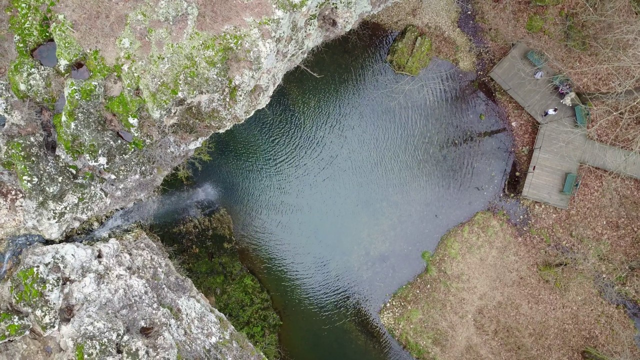 Natural Falls Park, Waterfall - Oklahoma - YouTube
