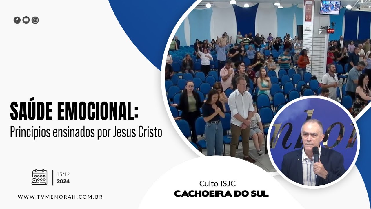 Culto ISJC Cachoeira do Sul 15/12/2024 - YouTube