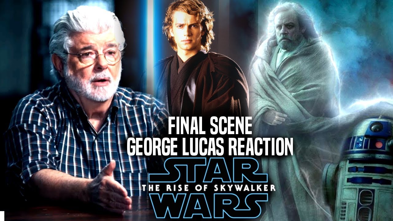George Lucas Reaction To The Rise Of Skywalker Final Scene! (Star War ...