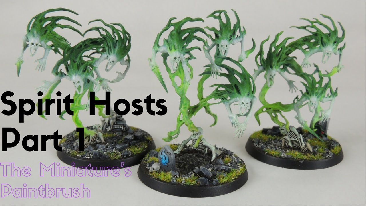 Painting Tutorial: Spirit Hosts Part 1 - YouTube