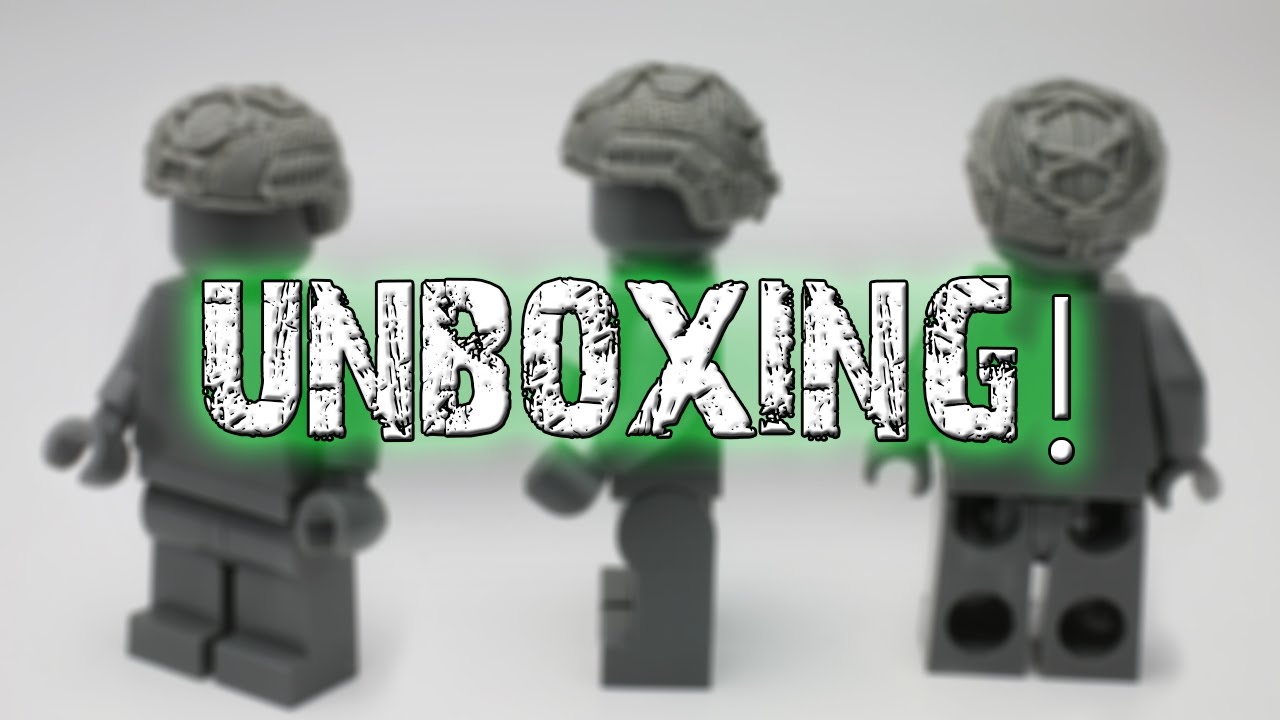 CUSTOM LEGO OPS CORE FAST HELMET!! - Unboxing - YouTube