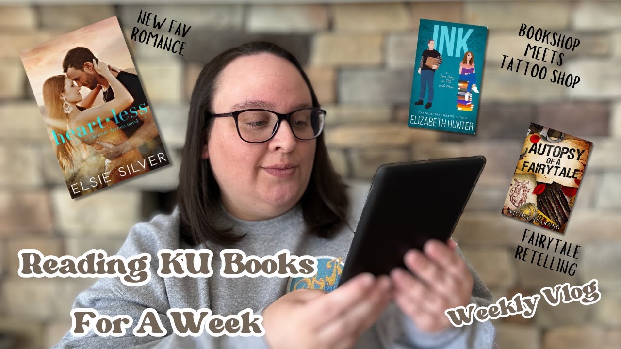 A Week Reading KU Books | KU Mayhem Vlog - YouTube