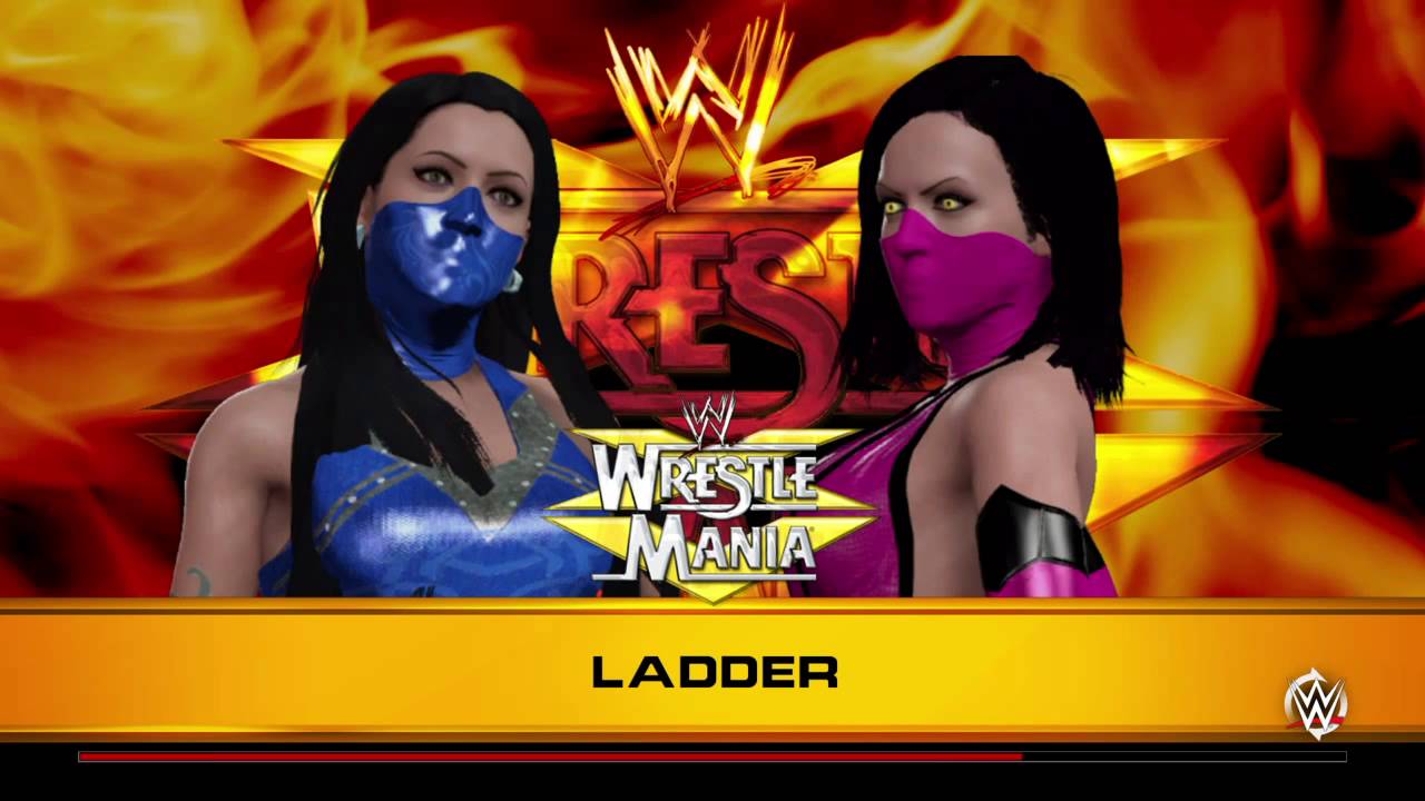 Kitana VS Mileena WWE Style - YouTube