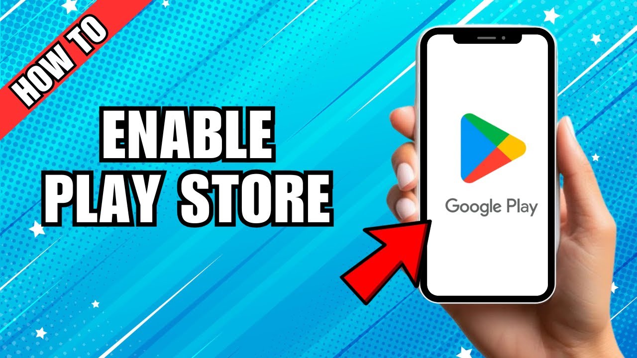 How to Enable Google Play Store Being Disabled - YouTube