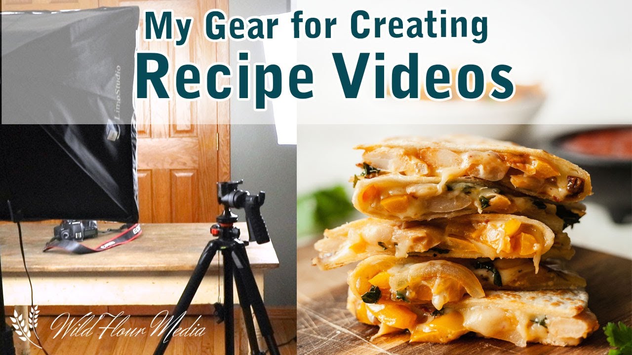 The Gear I Use to Make Recipe Videos - YouTube