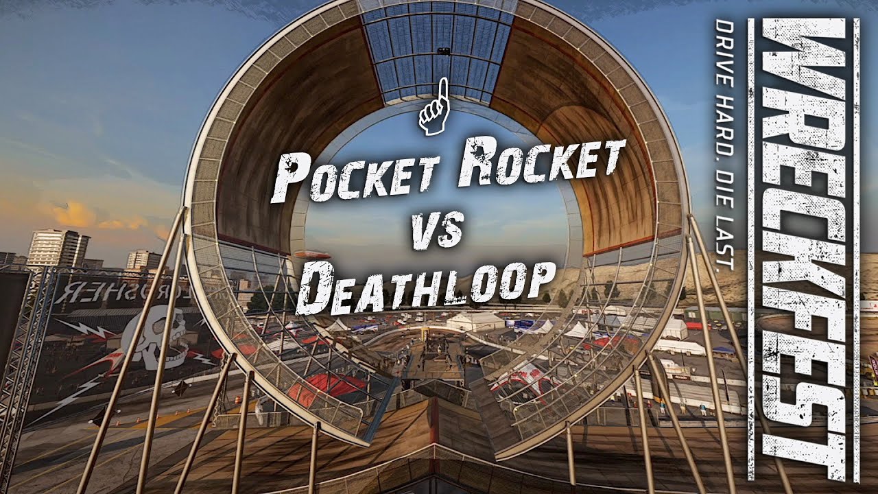 Pocket Rocket vs the Deathloop in Wreckfest with R2 DH - YouTube