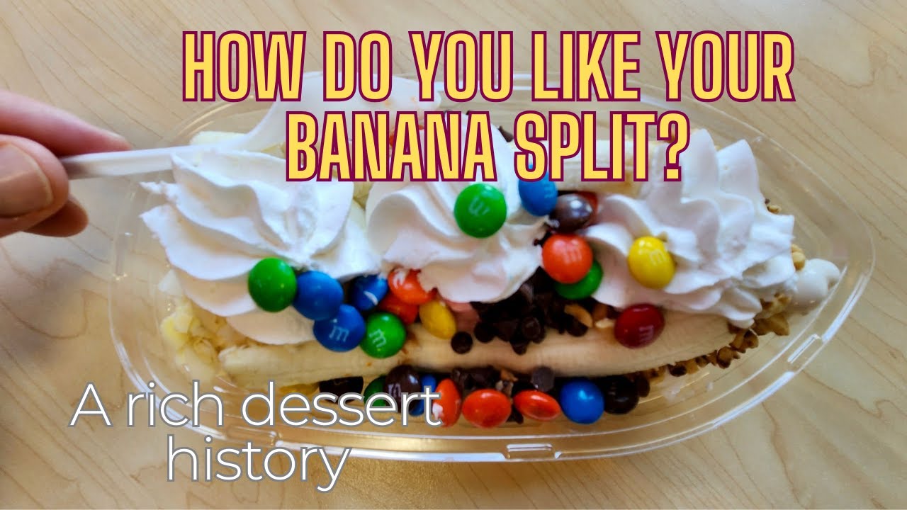 What’s the REAL Story of the Banana Split? #sweettooth - YouTube