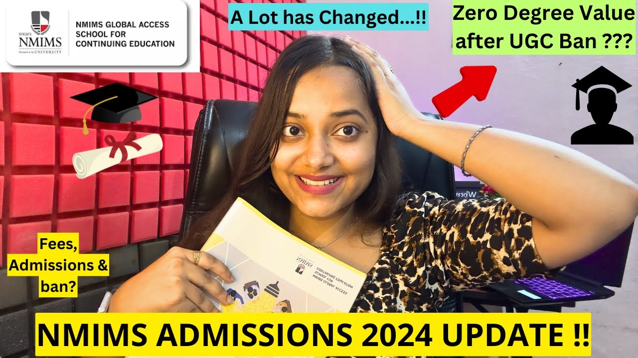 NMIMS Admission process 2024🔥Online MBA/BBA after UGC Ban issue worth ...