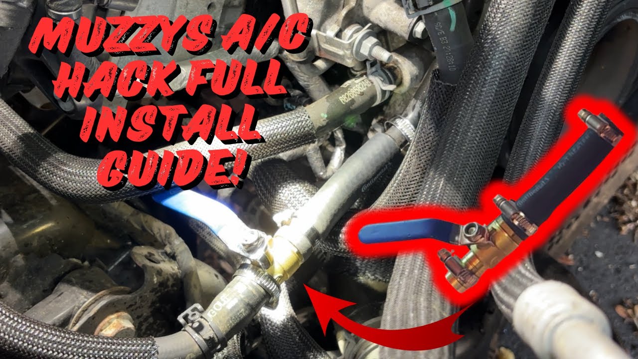 MUZZYS A/C HACK KIT FULL DETAILED AND COMPLETE INSTALL GUIDE STEP BY STEP! Ram 2019-2022 - YouTube