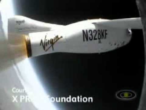 2004 Sep 29: SpaceShipOne X-PRIZE Flight 1 -- Highlights - YouTube