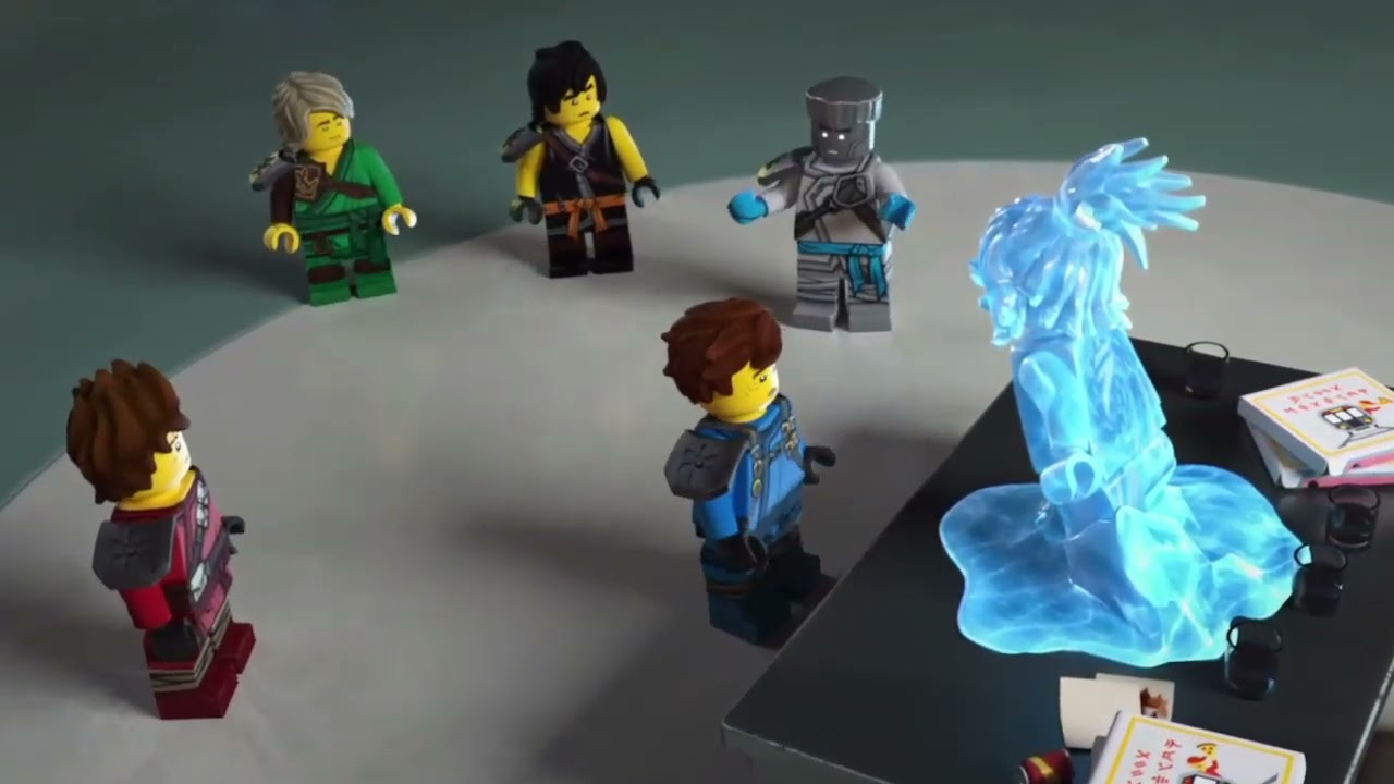 Ninjago "Crystallized" English Zane freezes Nya - YouTube