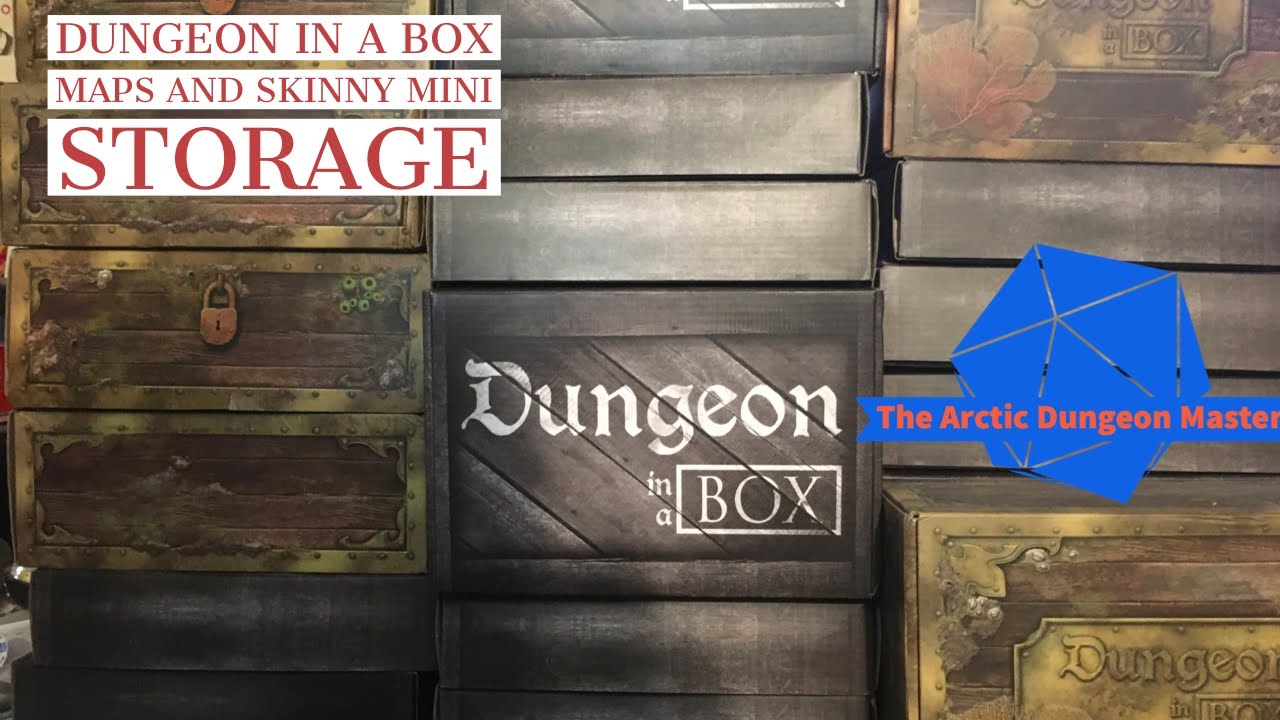 Dungeon in a Box Skinny Minis and Maps Storage The Arctic Dungeon ...