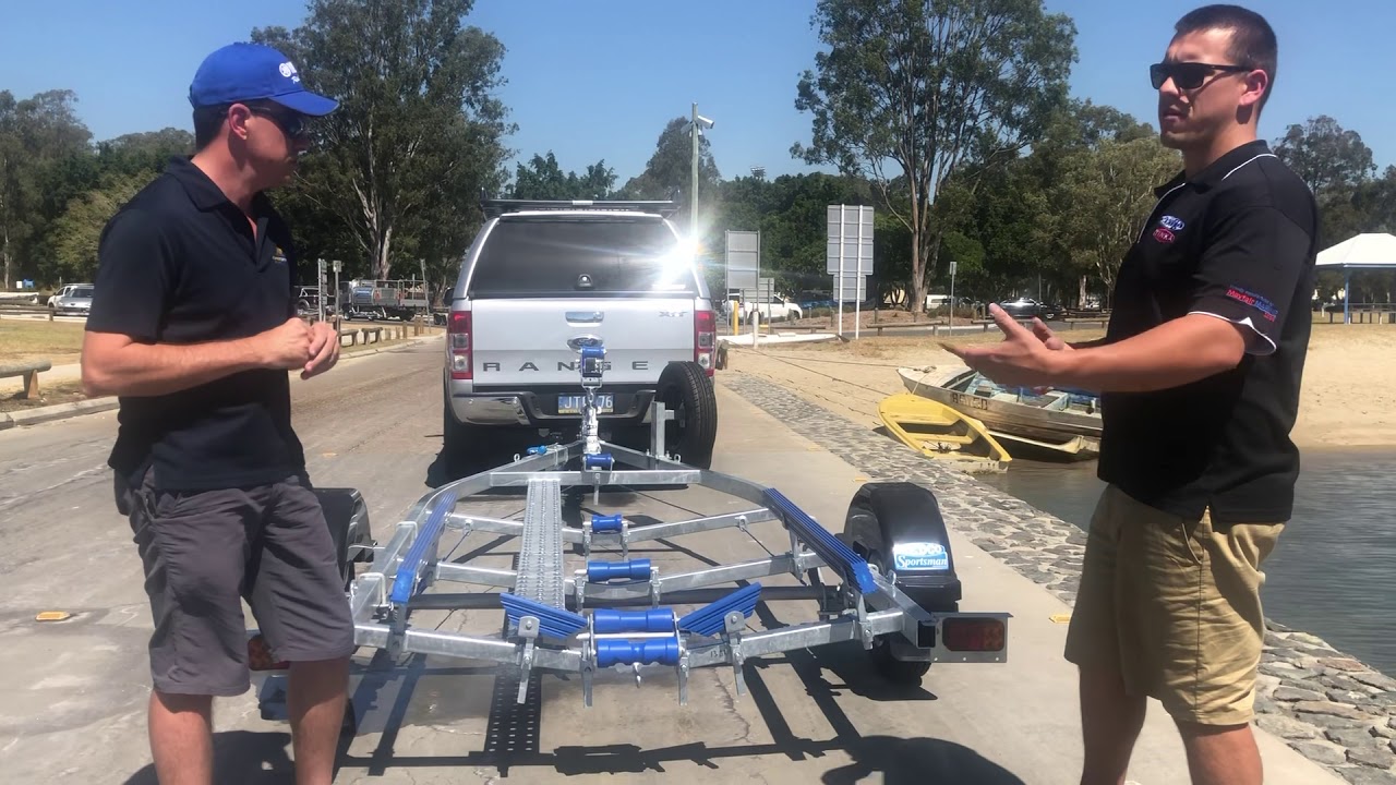 Redco Sportsman Boat Trailer Review - YouTube