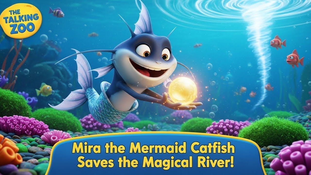 Mira the Mermaid Catfish Saves the Magical River! 🐟🌊 | The Talking Zoo ...