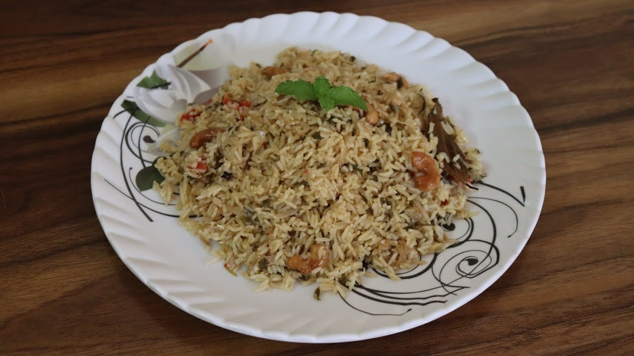 White Kuska Recipe || Plain Biryani || Kuska Recipe - YouTube