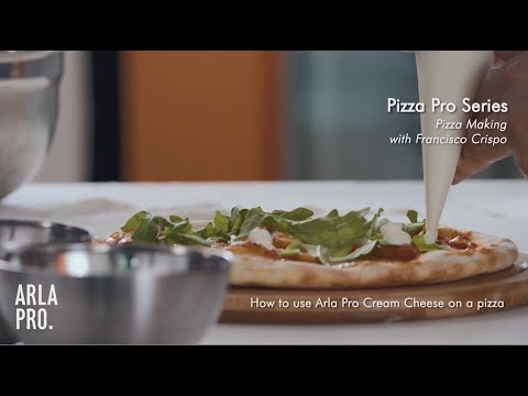 Arla Pro Pizza Series : How to use Arla Pro Cream Cheese in a pizza ...