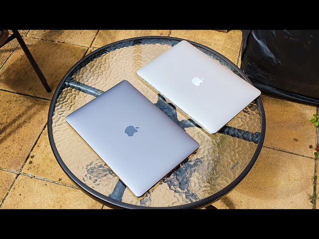 Apple Laptop Silver