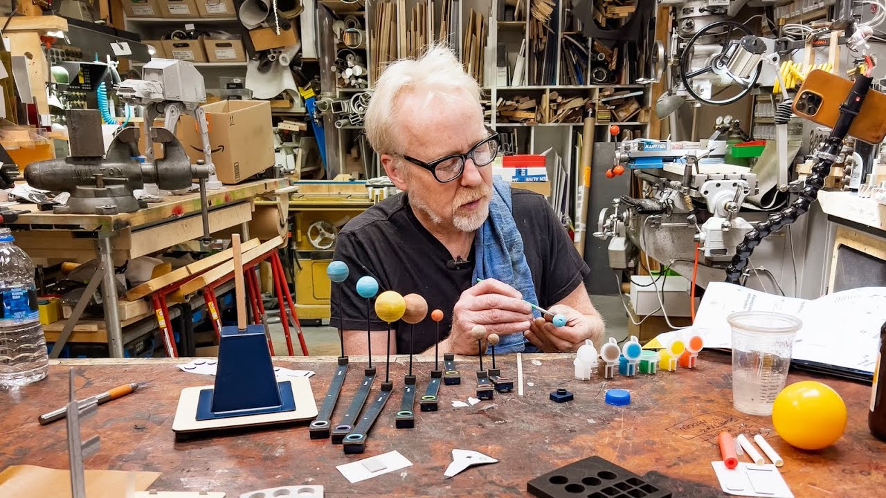 Adam Savage's Live Builds: KiwiCo Astronaut Starter Kit! - YouTube