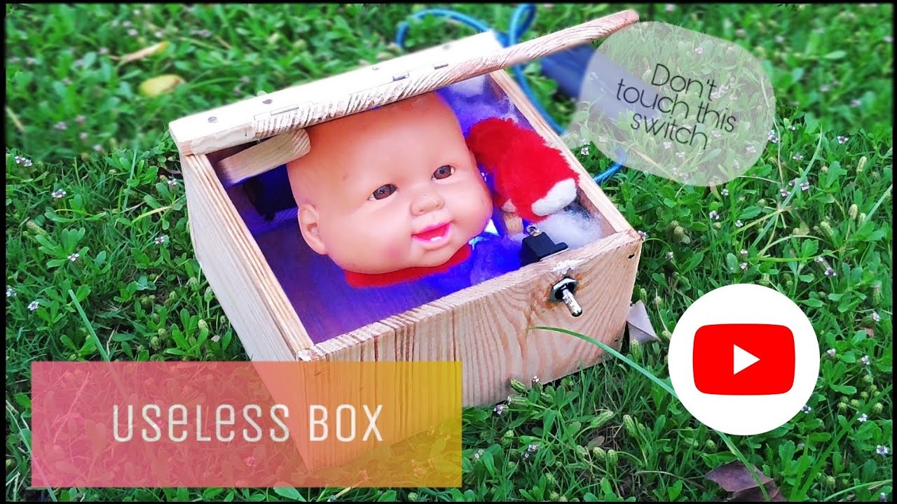 Useless Box | (Diy) amazing crazy entertaining useless box | 2020 - YouTube