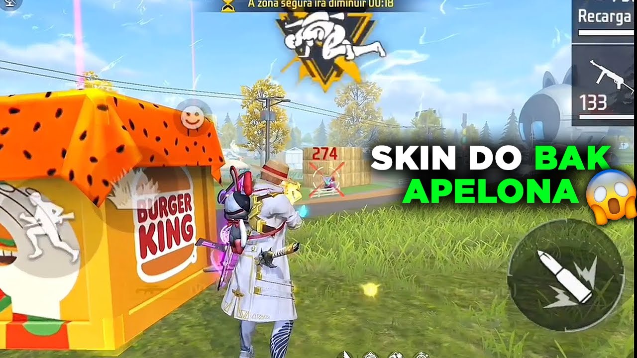 BAIANO USOU A SKIN DO BAK E AMASSOU TODO MUNDO NESSA PARTIDA AVE MARIA ...