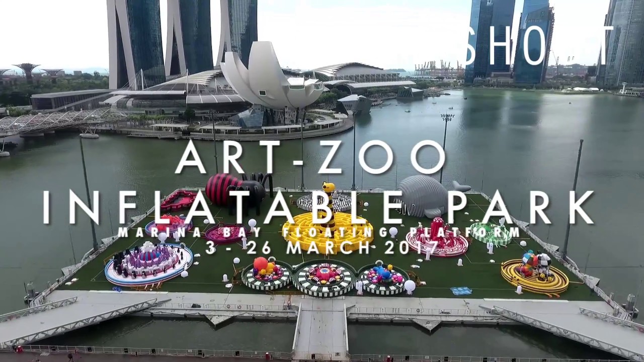 Art- Zoo Inflatable Park Singapore, 3 - 26 March 2017 - YouTube