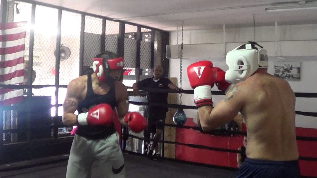 Sparring at World Famous 5th Street Gym (Muhammad Ali's Gym) - YouTube