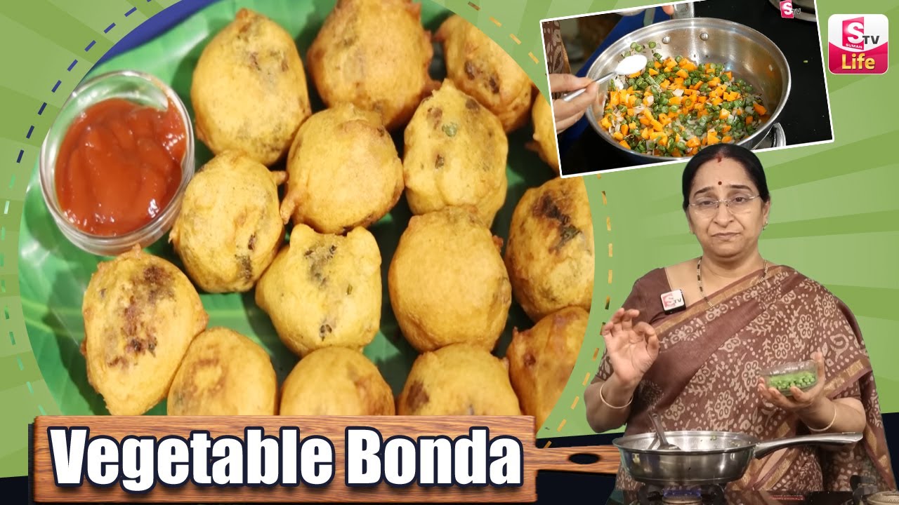 Ramaa Raavi Vegetable Bonda | veg bonda recipe | vegetable bonda recipe ...