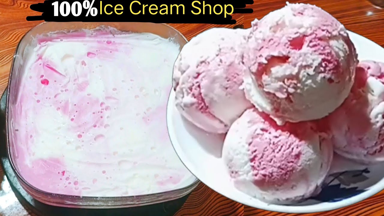 Ice Cream Recipe | Easy Homemade 2 in 1 Ice Cream Recipe | Layered Ice ...