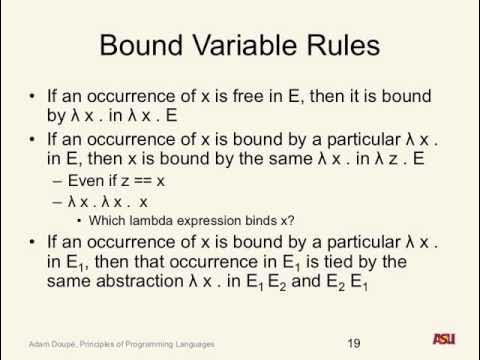CSE 340 S16: 4-25-16 "Lambda Calculus Pt. 3" - YouTube