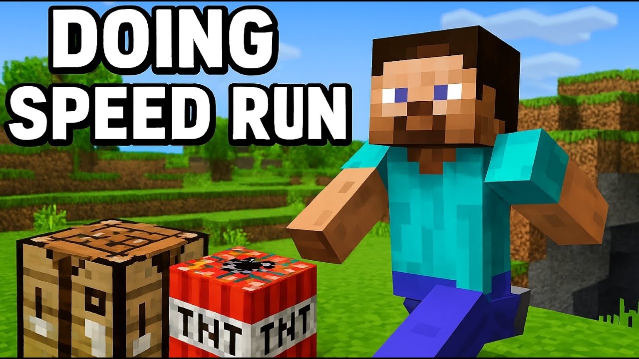 Speed Run practice in Minecraft - YouTube