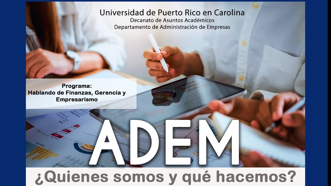 ADEM ¿Quienes somos y qué hacemos? - YouTube
